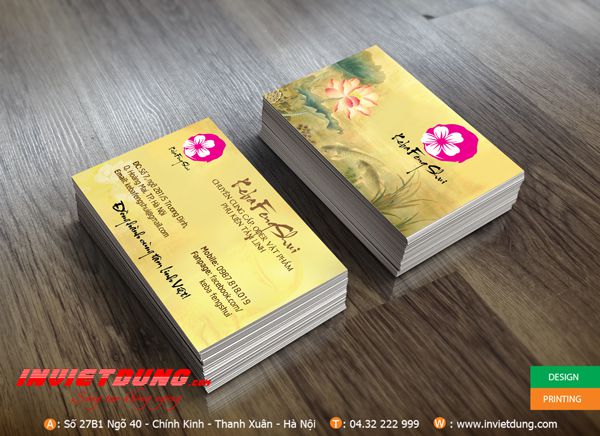 In name card đẹp và chuyên nghiệp số #1 tại Hà Nội